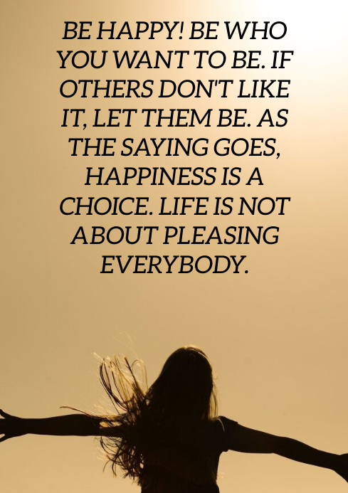 PLEASING EVERYBODY QUOTE TEMPLATE | PosterMyWall