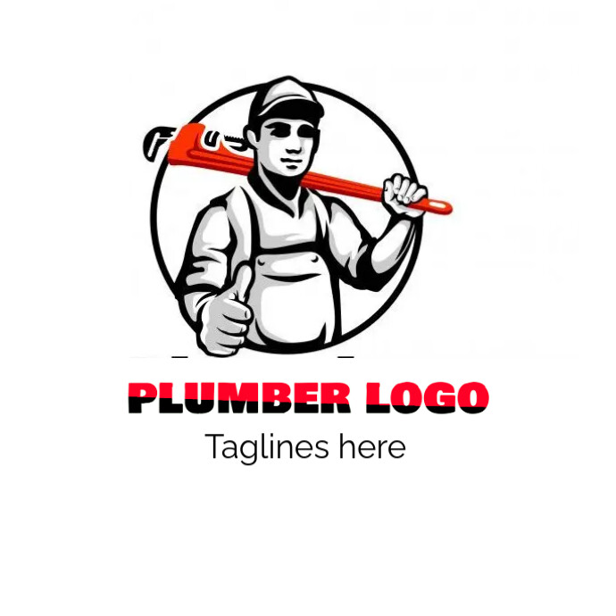 plumber logo design||plumber's Template | PosterMyWall