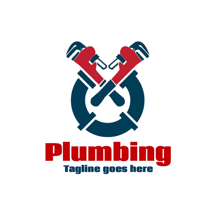 Plumbing company logo, plumber logo (1) Template | PosterMyWall