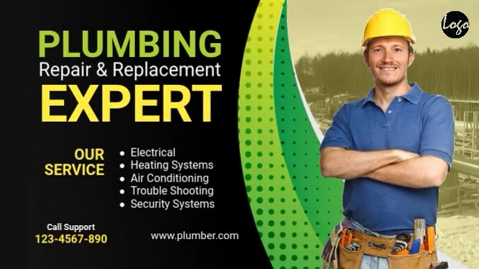 Plumbing expert service Template | PosterMyWall