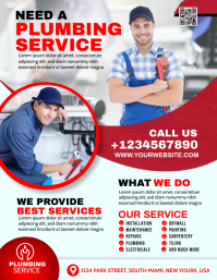 Plumbing Service Flyer Template | PosterMyWall