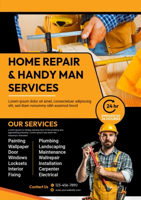 Plumbing Service Flyer Template | PosterMyWall