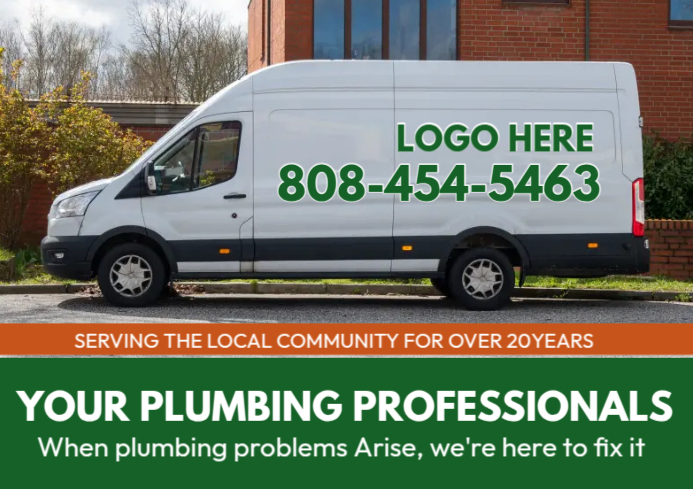 Plumbing Services Ads Template | PosterMyWall