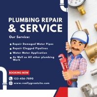 Plumbing service flyer template | PosterMyWall