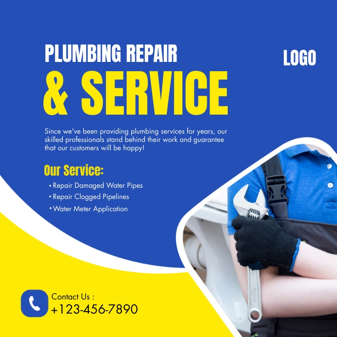 PLUMBING SERVICES FLYERS Template | PosterMyWall