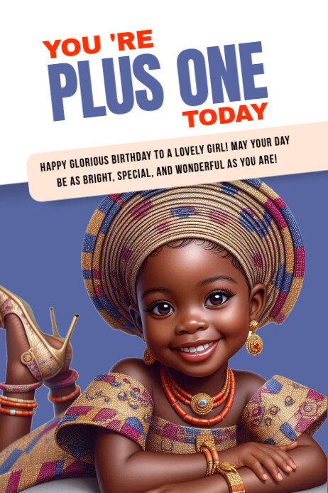 Plus 1 today Template | PosterMyWall