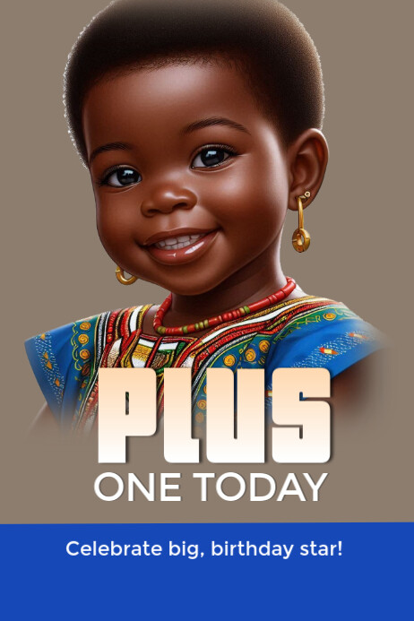 Copy of Plus one today | PosterMyWall