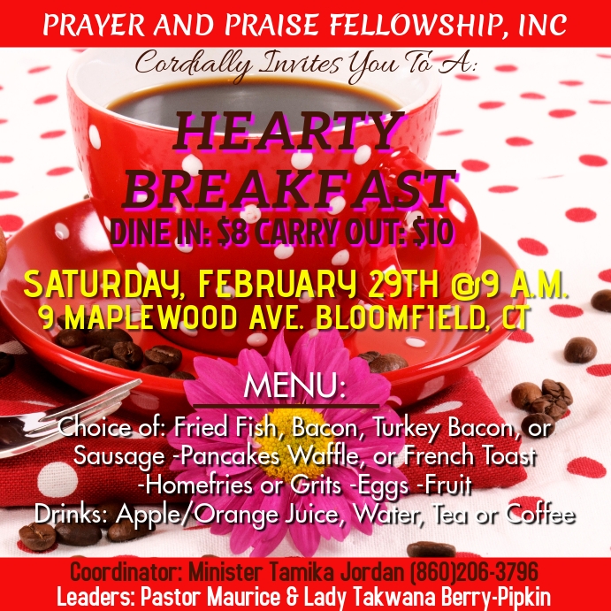 PNP BREAKFAST 2020 Template | PosterMyWall