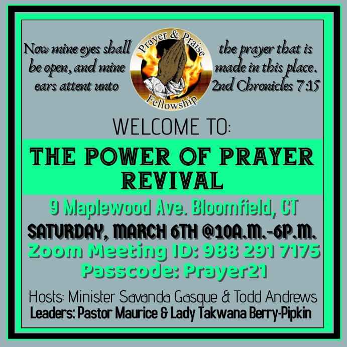 PNP Prayer Revival Templat | PosterMyWall