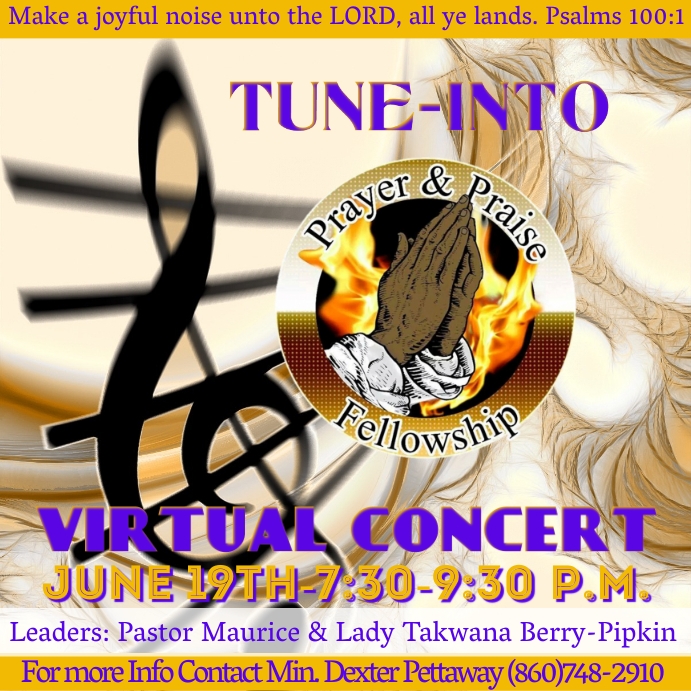 Copy of PNP VIRTUAL CONCERT | PosterMyWall