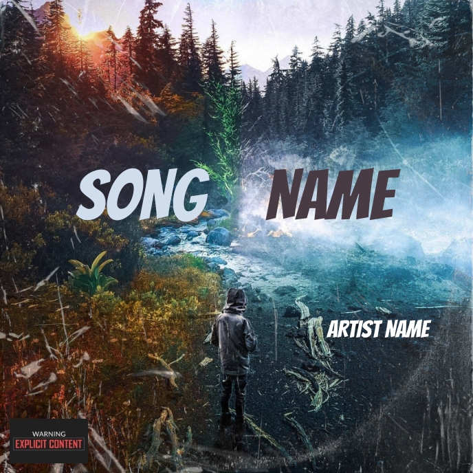 pochette d'album - khirou Template | PosterMyWall