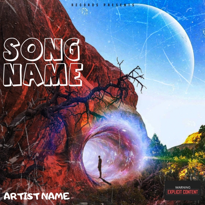 pochette d'album - khirou Template | PosterMyWall