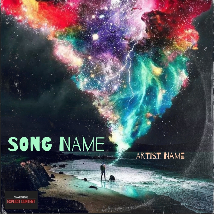 pochette d'album - khirou Template | PosterMyWall