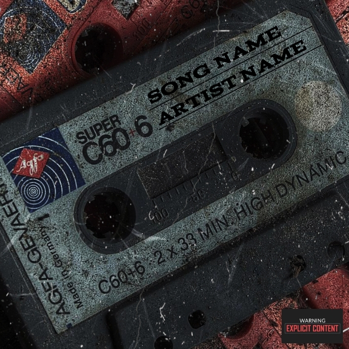 pochette d'album - khirou Template | PosterMyWall