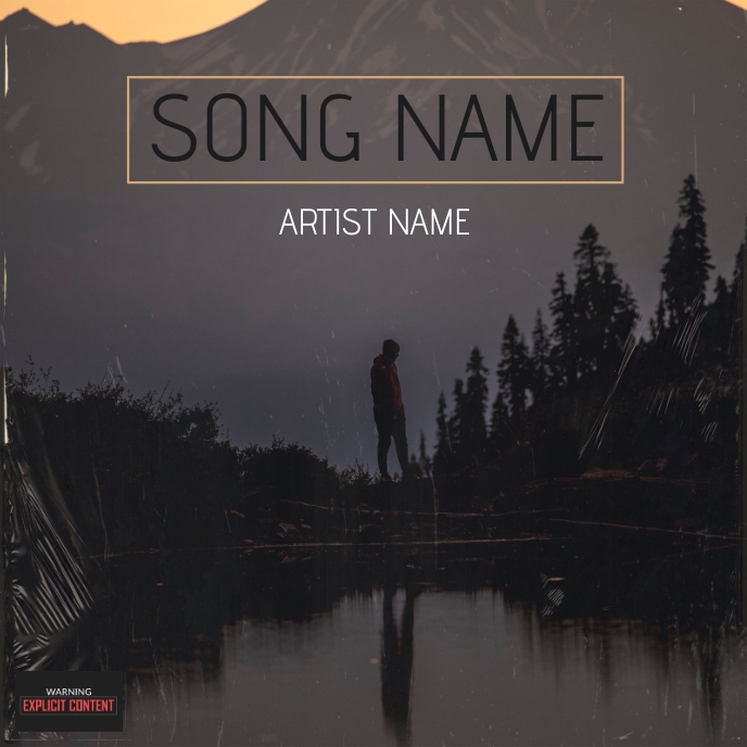 pochette d'album - khirou Template | PosterMyWall