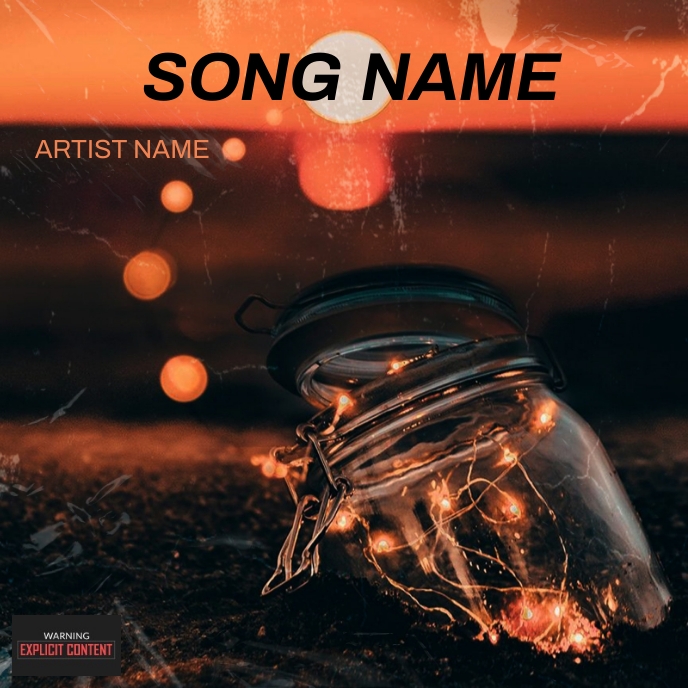 pochette d'album - khirou Template | PosterMyWall