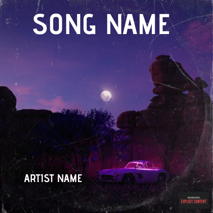 pochette d'album - khirou Template | PosterMyWall