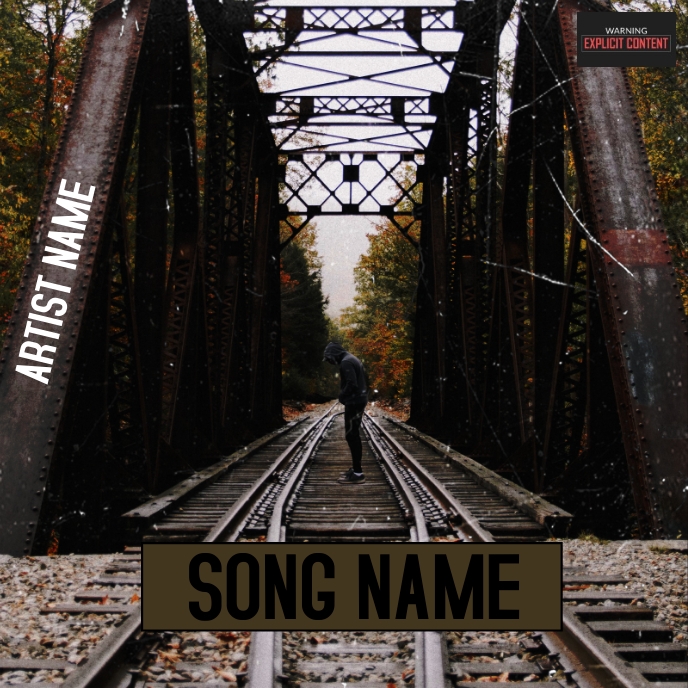 pochette d'album - khirou Template | PosterMyWall