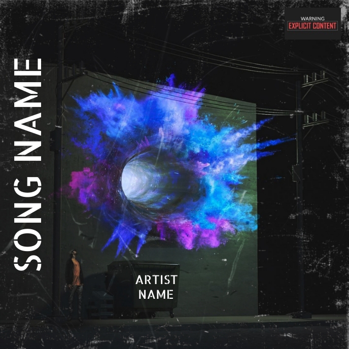 pochette d'album - khirou Template | PosterMyWall