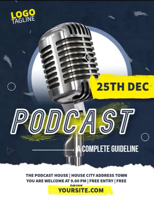 Copy of Podcast Ads | PosterMyWall