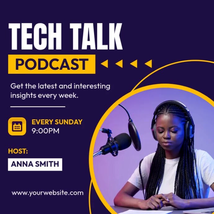 Podcast Ads Template | PosterMyWall