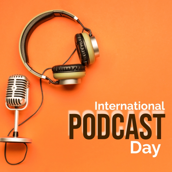 Plantilla de Podcast day | PosterMyWall