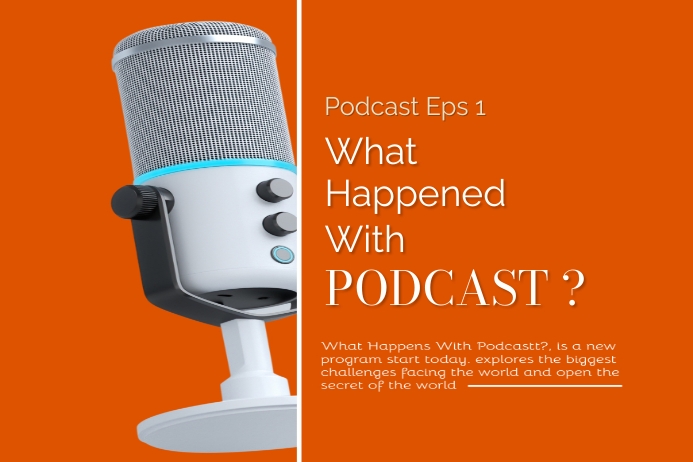 podcast Template | PosterMyWall