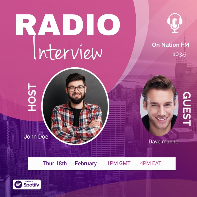 podcast flyers Template | PosterMyWall