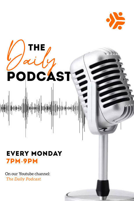 Copy of Podcast flyers | PosterMyWall