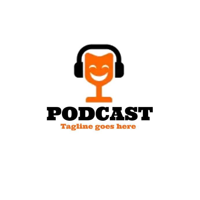 Podcast logo, podcast channel logo (18) Template | PosterMyWall