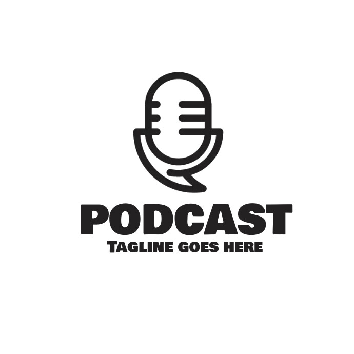 Podcast logo, podcast channel logo (6) Template | PosterMyWall
