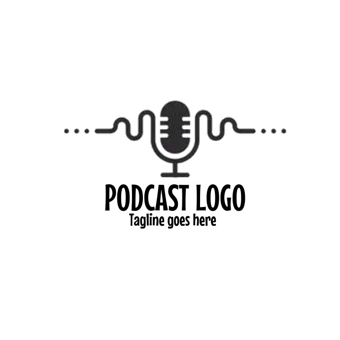 Podcast logo, podcast channel logo (8) Template | PosterMyWall