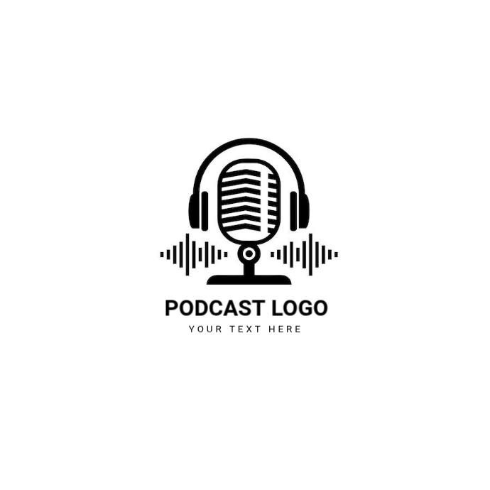 PODCAST MUSIC LOGO DESIGN Template | PosterMyWall