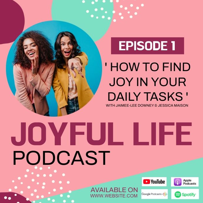 Copy of PODCAST PODCASTER AD DESIGN TEMPLATE | PosterMyWall