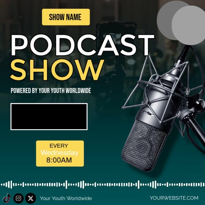 Copy of PODCAST SHOW POSTER | PosterMyWall