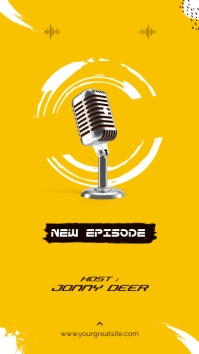 PODCAST Talk Show Template | PosterMyWall