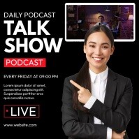 Podcast Ads Template | PosterMyWall