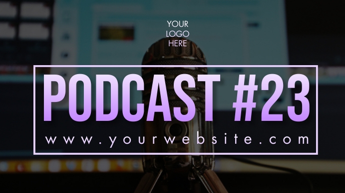 Podcast YouTube Thumbnail for more Clicks Template | PosterMyWall