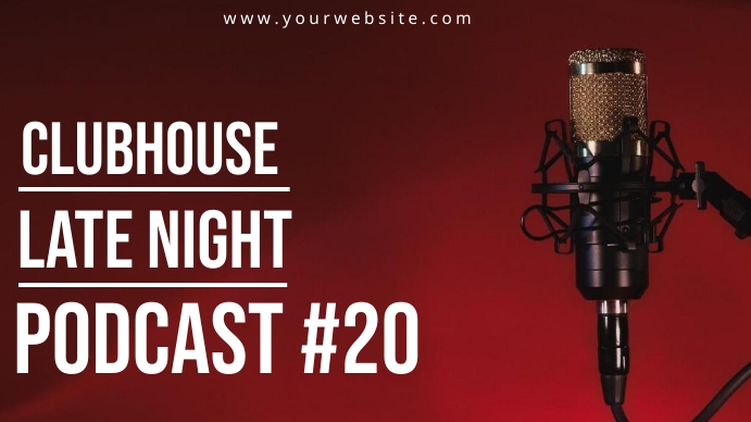 Podcast YouTube Thumbnail for more Clicks Template | PosterMyWall