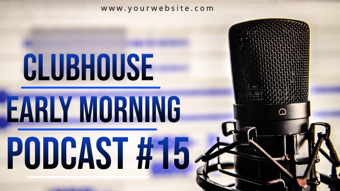 Podcast YouTube Thumbnail for more Clicks Template | PosterMyWall