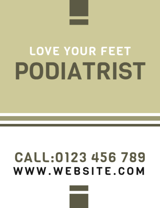 Copy of podiatrist flyer | PosterMyWall