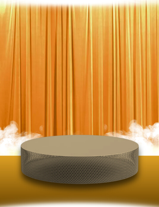 Podium for Product Promotion flyer Template | PosterMyWall