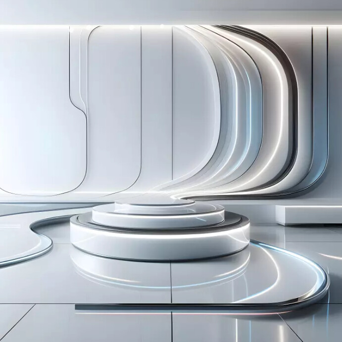 Plantilla de Podium for products display | PosterMyWall
