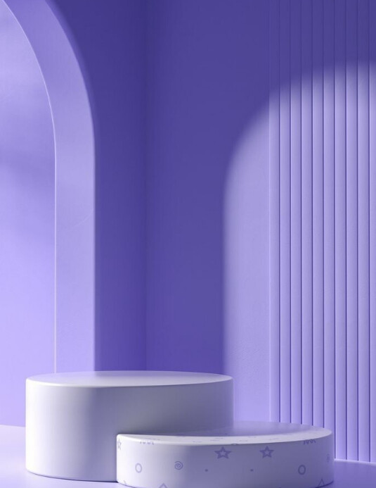 Purple product display background Template | PosterMyWall