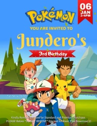 Pokemon Template | PosterMyWall