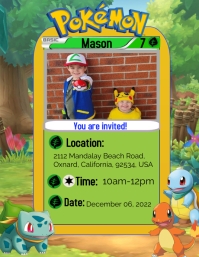 Pokemon Template | PosterMyWall