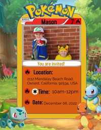 Pokemon Template | PosterMyWall