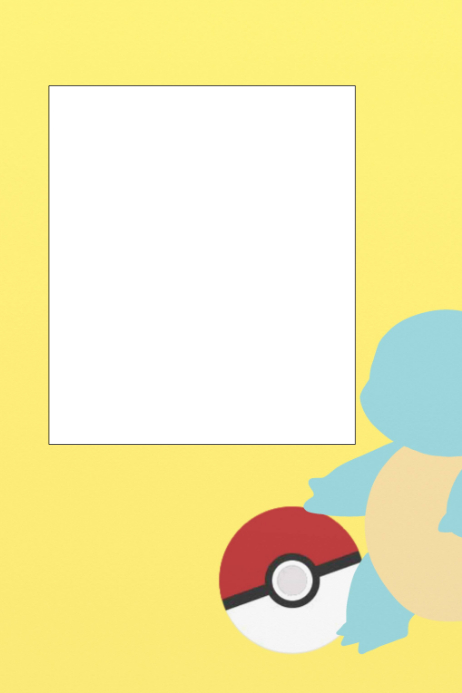 Copy of Pokemon Party Prop Frame | PosterMyWall