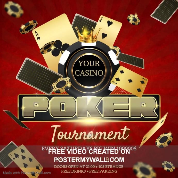 Poker Casino Video Template | PosterMyWall