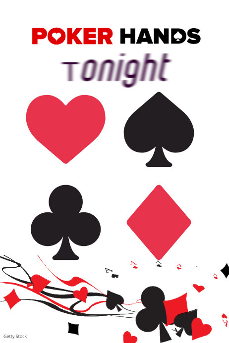 Poker Template | PosterMyWall